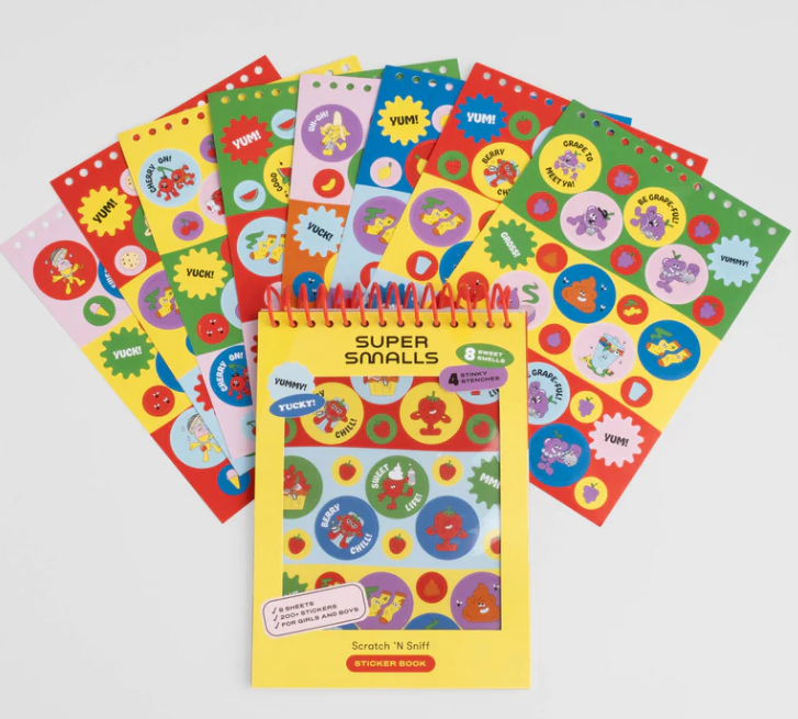 Scratch n' Sniff Sticker Book | The Yellow Canary