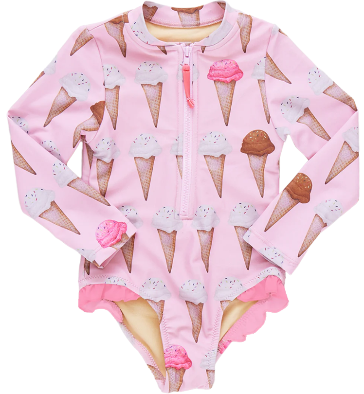 Girls Arden Suit | Neapolitan Ice Cream | The Yellow Canary